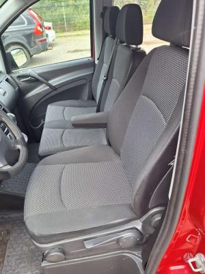 Red Mercedes-Benz Vito 2011 in Marijampole, with an engine capacity of 2.14 L and mileage of 286 thousand km for 7800 €, photo 19 on AUTOMOTO.COM.LV