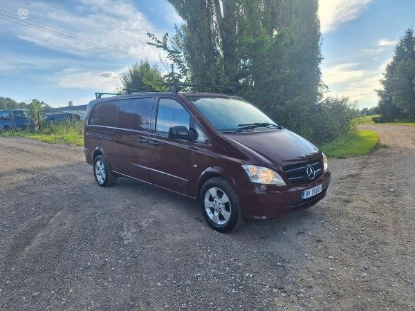 Sarkans Mercedes-Benz Vito 2012 Tauragė, ar dzinēja tilpumu 2.10 L un nobraukumu 255 tūkst. km par 4500 €, foto 1 vietnē AUTOMOTO.COM.LV