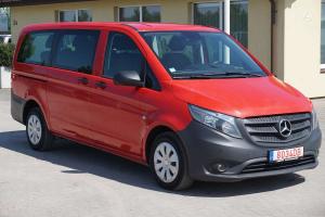 Red Mercedes-Benz Vito 2015 in Klaipeda, with an engine capacity of 2.14 L and mileage of 320 thousand km for 10600 €, photo 3 on AUTOMOTO.COM.LV