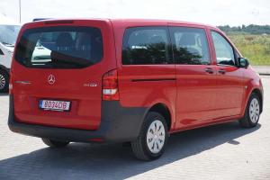 Red Mercedes-Benz Vito 2015 in Klaipeda, with an engine capacity of 2.14 L and mileage of 320 thousand km for 10600 €, photo 4 on AUTOMOTO.COM.LV