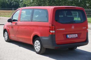 Red Mercedes-Benz Vito 2015 in Klaipeda, with an engine capacity of 2.14 L and mileage of 320 thousand km for 10600 €, photo 5 on AUTOMOTO.COM.LV