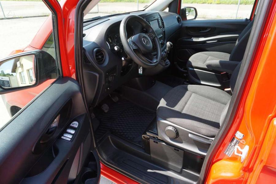 Red Mercedes-Benz Vito 2015 in Klaipeda, with an engine capacity of 2.14 L and mileage of 320 thousand km for 10600 €, photo 6 on AUTOMOTO.COM.LV