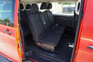 Red Mercedes-Benz Vito 2015 in Klaipeda, with an engine capacity of 2.14 L and mileage of 320 thousand km for 10600 €, photo 12 on AUTOMOTO.COM.LV