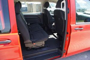 Red Mercedes-Benz Vito 2015 in Klaipeda, with an engine capacity of 2.14 L and mileage of 320 thousand km for 10600 €, photo 13 on AUTOMOTO.COM.LV