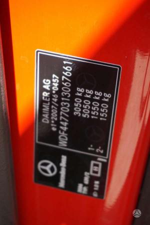 Red Mercedes-Benz Vito 2015 in Klaipeda, with an engine capacity of 2.14 L and mileage of 320 thousand km for 10600 €, photo 23 on AUTOMOTO.COM.LV