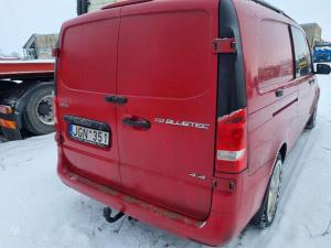 Red Mercedes-Benz Vito 2016 in Radviliskis, with an engine capacity of 2.20 L and mileage of 464 thousand km for 11495 €, photo 5 on AUTOMOTO.COM.LV