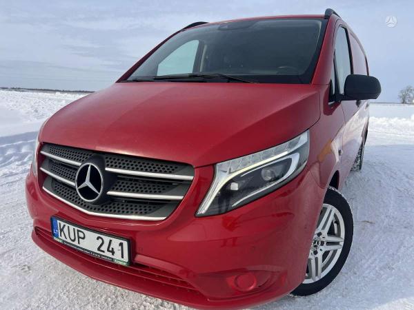 Sarkans Mercedes-Benz Vito 2019 Kauņa, ar dzinēja tilpumu 2.14 L un nobraukumu 238 tūkst. km par 13500 €, foto 1 vietnē AUTOMOTO.COM.LV