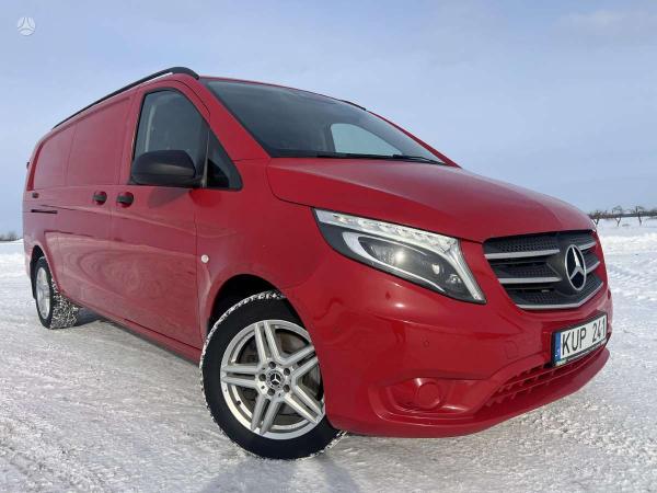 Sarkans Mercedes-Benz Vito 2019 Kauņa, ar dzinēja tilpumu 2.14 L un nobraukumu 238 tūkst. km par 13500 €, foto 3 vietnē AUTOMOTO.COM.LV