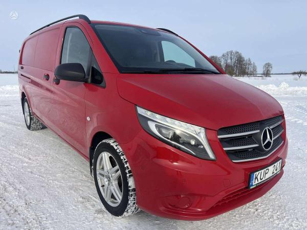 Sarkans Mercedes-Benz Vito 2019 Kauņa, ar dzinēja tilpumu 2.14 L un nobraukumu 238 tūkst. km par 13500 €, foto 4 vietnē AUTOMOTO.COM.LV