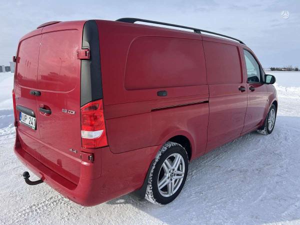 Sarkans Mercedes-Benz Vito 2019 Kauņa, ar dzinēja tilpumu 2.14 L un nobraukumu 238 tūkst. km par 13500 €, foto 6 vietnē AUTOMOTO.COM.LV