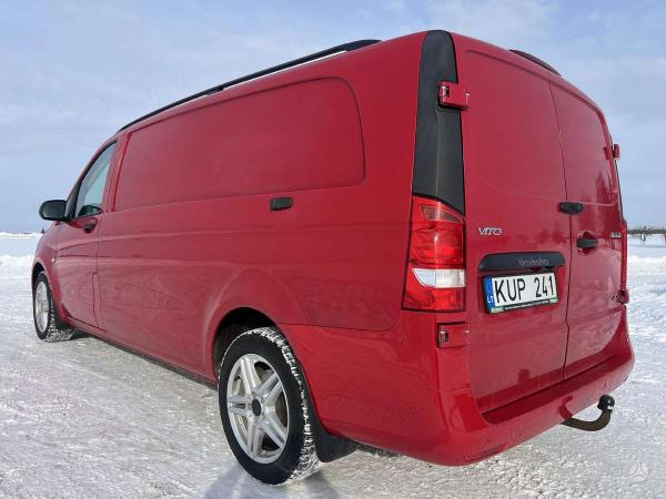 Sarkans Mercedes-Benz Vito 2019 Kauņa, ar dzinēja tilpumu 2.14 L un nobraukumu 238 tūkst. km par 13500 €, foto 7 vietnē AUTOMOTO.COM.LV