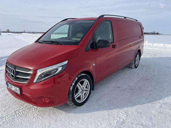 Sarkans Mercedes-Benz Vito 2019 Kauņa, ar dzinēja tilpumu 2.14 L un nobraukumu 238 tūkst. km par 13500 €, foto 8 vietnē AUTOMOTO.COM.LV
