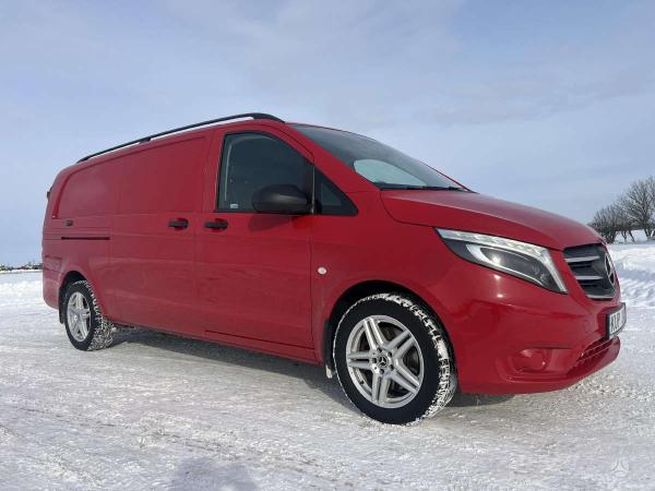 Sarkans Mercedes-Benz Vito 2019 Kauņa, ar dzinēja tilpumu 2.14 L un nobraukumu 238 tūkst. km par 13500 €, foto 9 vietnē AUTOMOTO.COM.LV