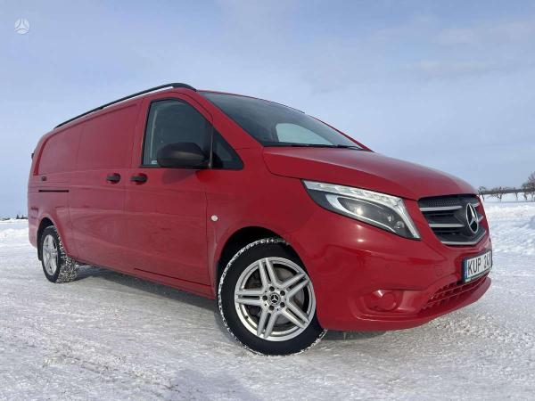 Sarkans Mercedes-Benz Vito 2019 Kauņa, ar dzinēja tilpumu 2.14 L un nobraukumu 238 tūkst. km par 13500 €, foto 10 vietnē AUTOMOTO.COM.LV