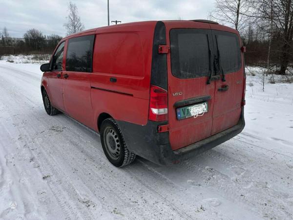 Red Mercedes-Benz Vito 2021 in Parnu, with an engine capacity of 2.10 L and mileage of 192 thousand km for 20900 €, photo 1 on AUTOMOTO.COM.LV