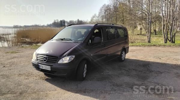 Sarkans Mercedes-Benz Vito 2004 Rīga, ar dzinēja tilpumu 2.10 L un nobraukumu 0 tūkst. km par 5000 €, foto 1 vietnē AUTOMOTO.COM.LV