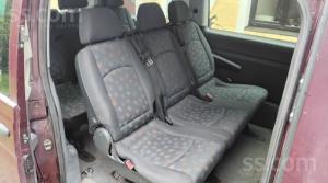 Sarkans Mercedes-Benz Vito 2004 Rīga, ar dzinēja tilpumu 2.10 L un nobraukumu 0 tūkst. km par 5000 €, foto 4 vietnē AUTOMOTO.COM.LV