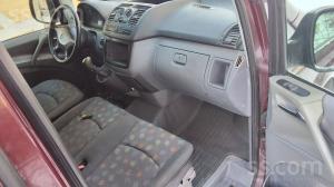 Sarkans Mercedes-Benz Vito 2004 Rīga, ar dzinēja tilpumu 2.10 L un nobraukumu 540 tūkst. km par 2500 €, foto 6 vietnē AUTOMOTO.COM.LV