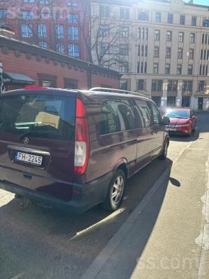 Sarkans Mercedes-Benz Vito 2004 Rīga, ar dzinēja tilpumu 2.10 L un nobraukumu 543 tūkst. km par 2800 €, foto 4 vietnē AUTOMOTO.COM.LV