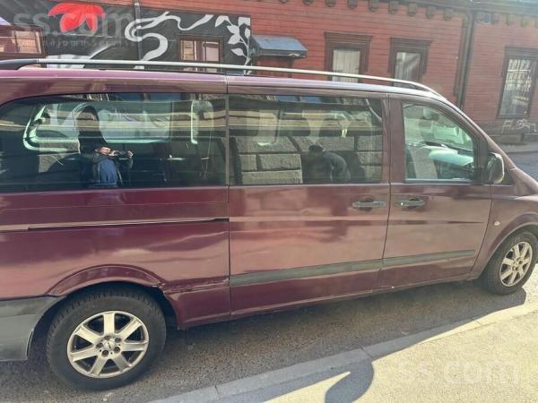 Sarkans Mercedes-Benz Vito 2004 Rīga, ar dzinēja tilpumu 2.10 L un nobraukumu 543 tūkst. km par 2800 €, foto 6 vietnē AUTOMOTO.COM.LV