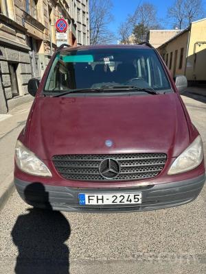 Sarkans Mercedes-Benz Vito 2004 Rīga, ar dzinēja tilpumu 2.10 L un nobraukumu 543 tūkst. km par 2800 €, foto 8 vietnē AUTOMOTO.COM.LV