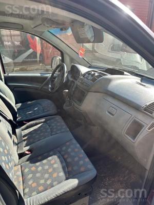 Sarkans Mercedes-Benz Vito 2004 Rīga, ar dzinēja tilpumu 2.10 L un nobraukumu 543 tūkst. km par 2800 €, foto 9 vietnē AUTOMOTO.COM.LV