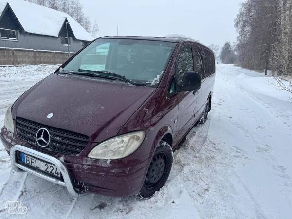 Sarkans Mercedes-Benz Vito 2005 Kauņa, ar dzinēja tilpumu 2.20 L un nobraukumu 337 tūkst. km par 3900 €, foto 1 vietnē AUTOMOTO.COM.LV