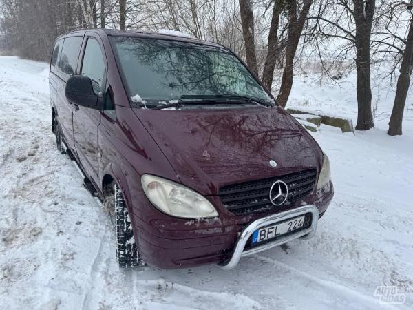 Sarkans Mercedes-Benz Vito 2005 Kauņa, ar dzinēja tilpumu 2.20 L un nobraukumu 337 tūkst. km par 3900 €, foto 3 vietnē AUTOMOTO.COM.LV