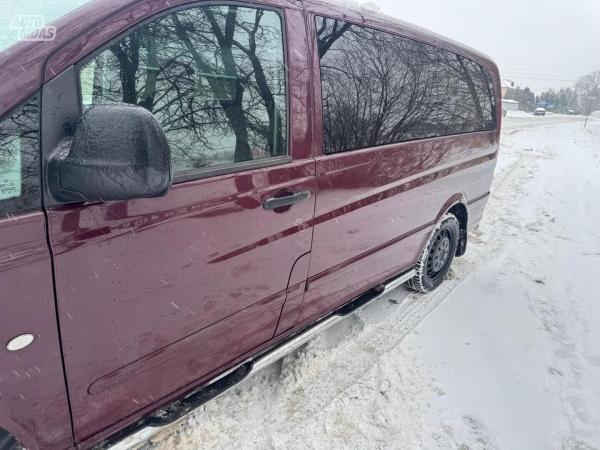 Sarkans Mercedes-Benz Vito 2005 Kauņa, ar dzinēja tilpumu 2.20 L un nobraukumu 337 tūkst. km par 3900 €, foto 7 vietnē AUTOMOTO.COM.LV