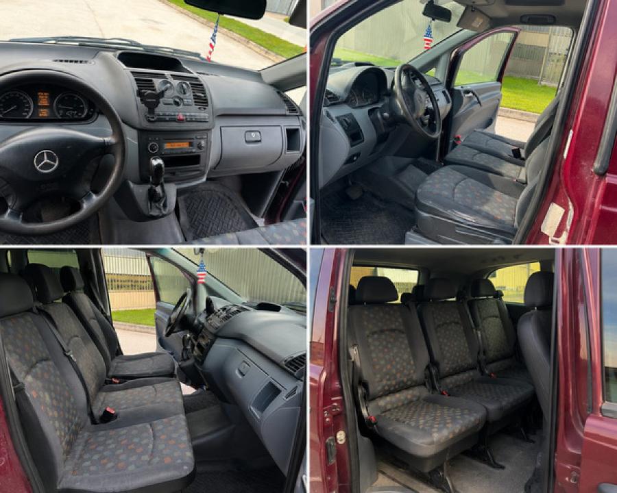 Красный Мерседес Вито 2006 в Таллин, объемом двигателя 2.10 л и пробегом 500 тыс. км за 3998 €, фото 6 на AUTOMOTO.COM.LV