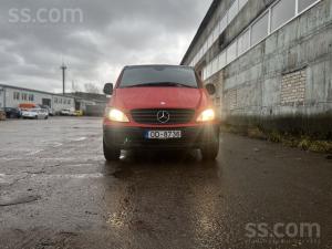 Red Mercedes-Benz Vito 2006 in Riga, with an engine capacity of 2.10 L and mileage of 495 thousand km for 4200 €, photo  on AUTOMOTO.COM.LV