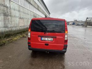 Красный Мерседес Вито 2006 в Рига, объемом двигателя 2.10 л и пробегом 495 тыс. км за 4200 €, фото 8 на AUTOMOTO.COM.LV