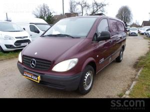 Sarkans Mercedes-Benz Vito 2007 Valka, ar dzinēja tilpumu 2.10 L un nobraukumu 316 tūkst. km par 2200 €, foto 4 vietnē AUTOMOTO.COM.LV