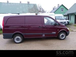 Sarkans Mercedes-Benz Vito 2007 Valka, ar dzinēja tilpumu 2.10 L un nobraukumu 316 tūkst. km par 2200 €, foto 5 vietnē AUTOMOTO.COM.LV
