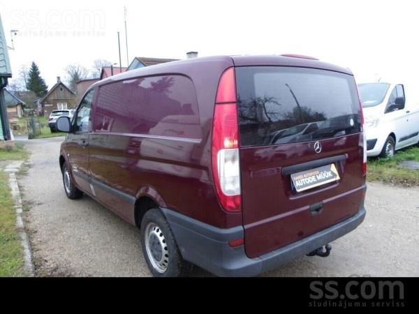 Red Mercedes-Benz Vito 2007 in Valka, with an engine capacity of 2.10 L and mileage of 316 thousand km for 2200 €, photo 7 on AUTOMOTO.COM.LV