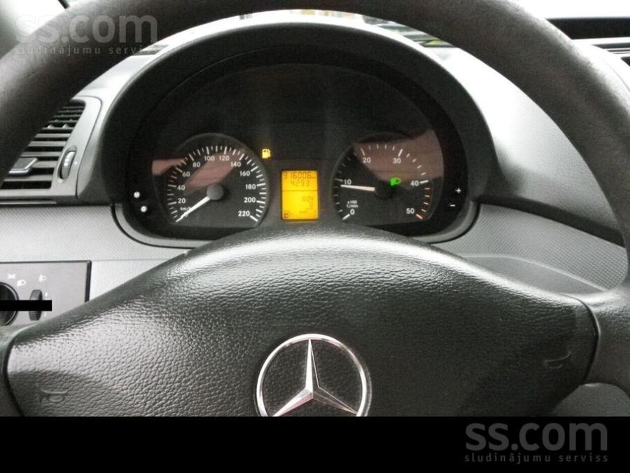 Sarkans Mercedes-Benz Vito 2007 Valka, ar dzinēja tilpumu 2.10 L un nobraukumu 316 tūkst. km par 2200 €, foto 9 vietnē AUTOMOTO.COM.LV