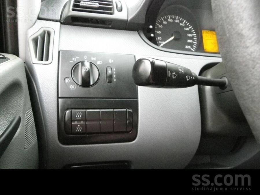 Sarkans Mercedes-Benz Vito 2007 Valka, ar dzinēja tilpumu 2.10 L un nobraukumu 316 tūkst. km par 2200 €, foto 12 vietnē AUTOMOTO.COM.LV