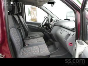 Sarkans Mercedes-Benz Vito 2007 Valka, ar dzinēja tilpumu 2.10 L un nobraukumu 316 tūkst. km par 2200 €, foto 14 vietnē AUTOMOTO.COM.LV