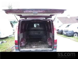 Sarkans Mercedes-Benz Vito 2007 Valka, ar dzinēja tilpumu 2.10 L un nobraukumu 316 tūkst. km par 2200 €, foto 16 vietnē AUTOMOTO.COM.LV