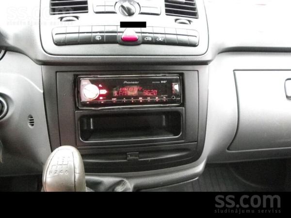 Sarkans Mercedes-Benz Vito 2007 Valka, ar dzinēja tilpumu 2.10 L un nobraukumu 316 tūkst. km par 2200 €, foto 10 vietnē AUTOMOTO.COM.LV