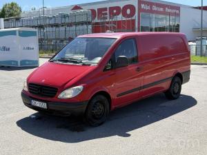 Красный Мерседес Вито 2007 в Рига, объемом двигателя 2.20 л и пробегом 275 тыс. км за 3000 €, фото  на AUTOMOTO.COM.LV