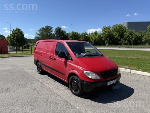 Красный Мерседес Вито 2007 в Рига, объемом двигателя 2.20 л и пробегом 275 тыс. км за 3000 €, фото 3 на AUTOMOTO.COM.LV