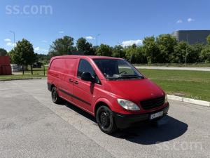 Красный Мерседес Вито 2007 в Рига, объемом двигателя 2.20 л и пробегом 275 тыс. км за 3000 €, фото 4 на AUTOMOTO.COM.LV