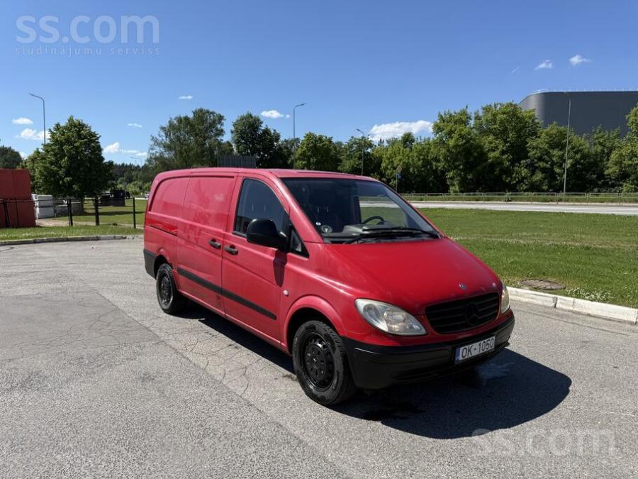 Красный Мерседес Вито 2007 в Рига, объемом двигателя 2.20 л и пробегом 275 тыс. км за 3000 €, фото 4 на AUTOMOTO.COM.LV