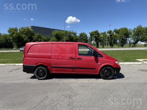 Красный Мерседес Вито 2007 в Рига, объемом двигателя 2.20 л и пробегом 275 тыс. км за 3000 €, фото 4 на AUTOMOTO.COM.LV