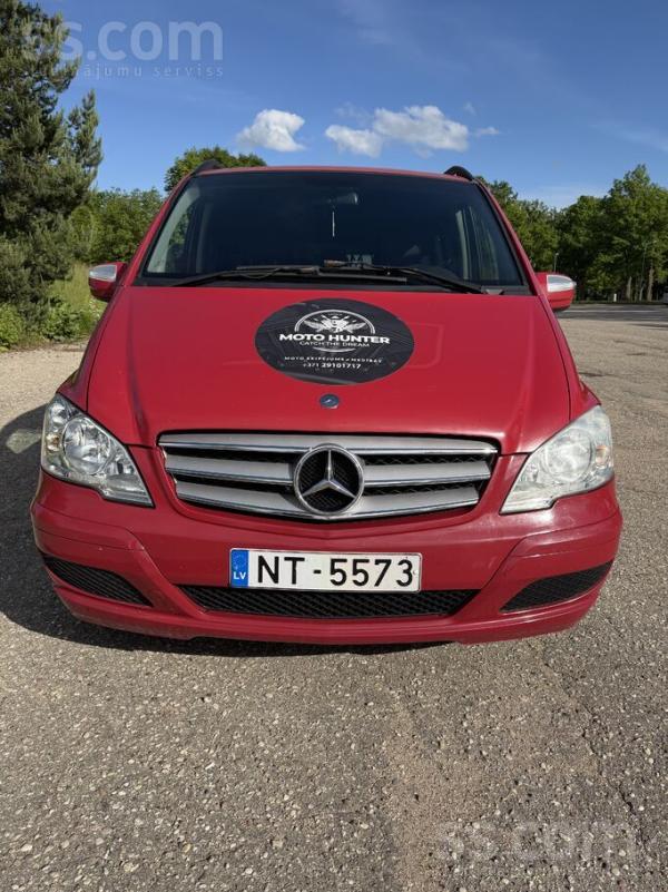 Sarkans Mercedes-Benz Vito 2007 Rīga, ar dzinēja tilpumu 2.20 L un nobraukumu 450 tūkst. km par 7300 €, foto 2 vietnē AUTOMOTO.COM.LV