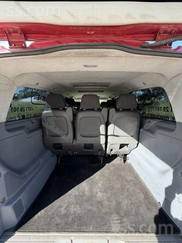 Sarkans Mercedes-Benz Vito 2007 Rīga, ar dzinēja tilpumu 2.20 L un nobraukumu 450 tūkst. km par 7300 €, foto 10 vietnē AUTOMOTO.COM.LV