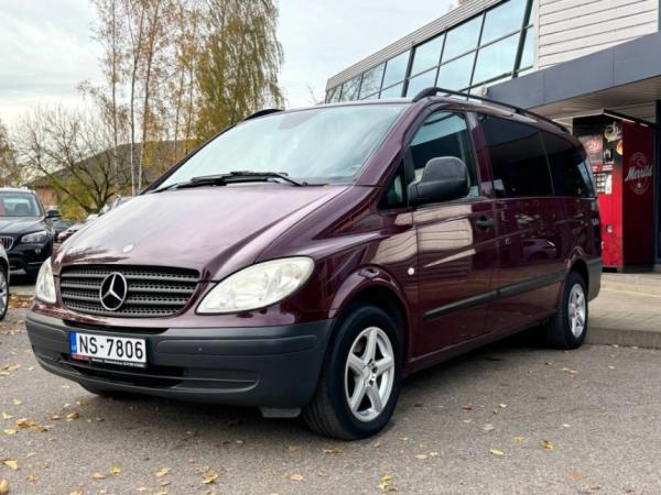 Красный Мерседес Вито 2007 в Рига, объемом двигателя 2.20 л и пробегом 254 тыс. км за 6850 €, фото 2 на AUTOMOTO.COM.LV