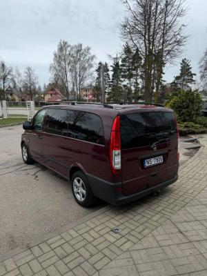 Red Mercedes-Benz Vito 2007 in Riga, with an engine capacity of 2.20 L and mileage of 254 thousand km for 6850 €, photo 7 on AUTOMOTO.COM.LV