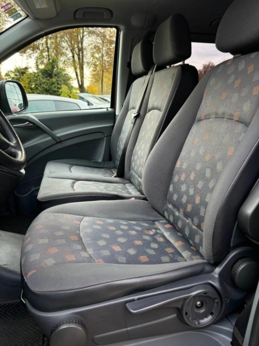 Red Mercedes-Benz Vito 2007 in Riga, with an engine capacity of 2.20 L and mileage of 254 thousand km for 6850 €, photo 13 on AUTOMOTO.COM.LV